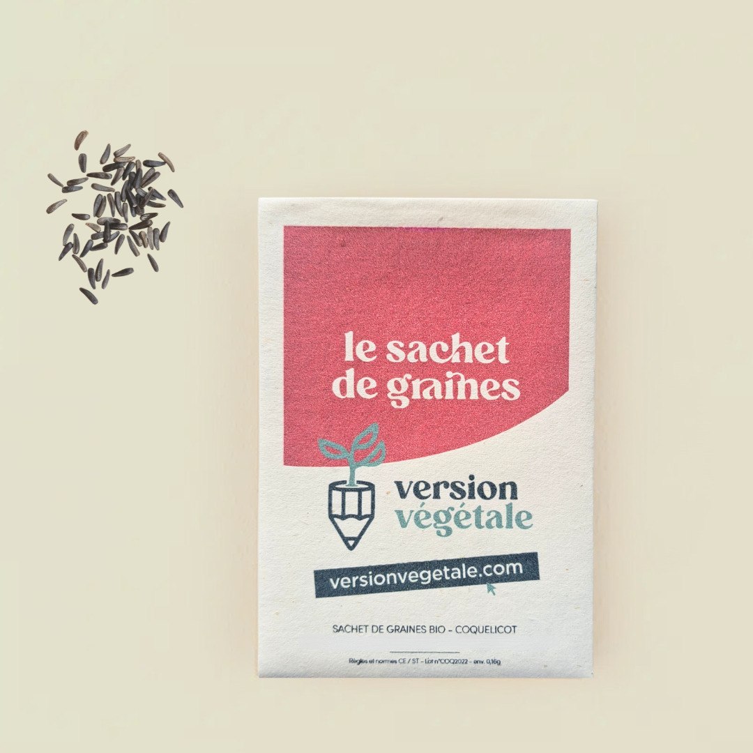 Sachet de graines en papier recyclé publicitaire made in France ...
